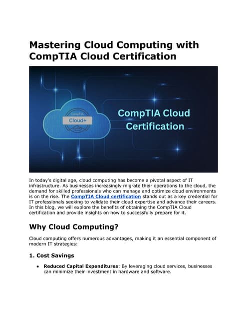 Mastering Cloud Computing with CompTIA Cloud Certification.docx Mastering Cloud Computing with CompTIA Cloud Certification.docx