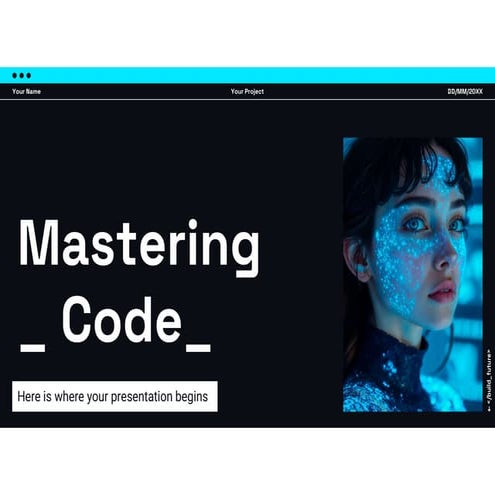 Mastering code template for powerpoint, great for visuals. | PDF