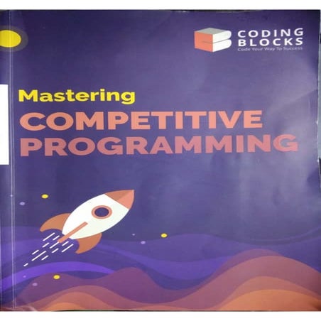 Mastering competitive programming @csalgo telegram | PDF