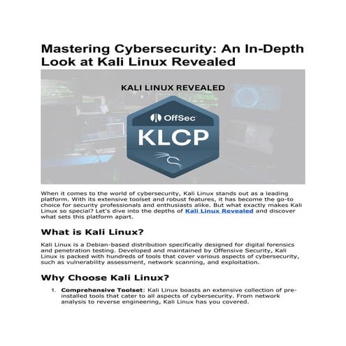 Mastering Cybersecurity_ An In-Depth Look at Kali Linux Revealed.docx