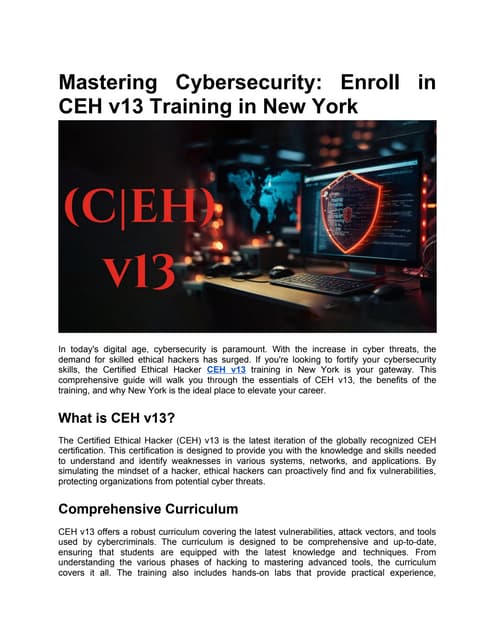CEH v13 Certified Ethical Hacker Study Guide_ Your Ultimate Resource to ...