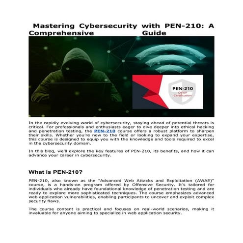 Mastering Cybersecurity with PEN-210_ A Comprehensive Guide.docx