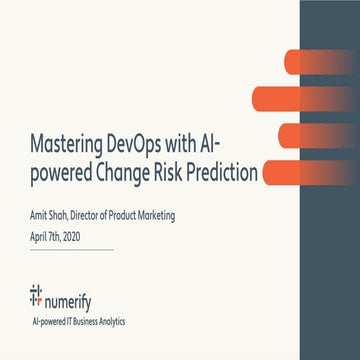 Mastering DevOps with AI-powered Change Risk Prediction | PDF