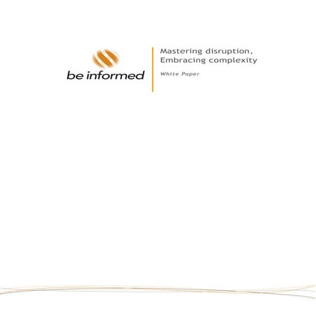 Mastering disruption, embracing complexity | PDF