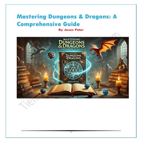 Dungeons and Dragons Presentation for New Players | PPTX
