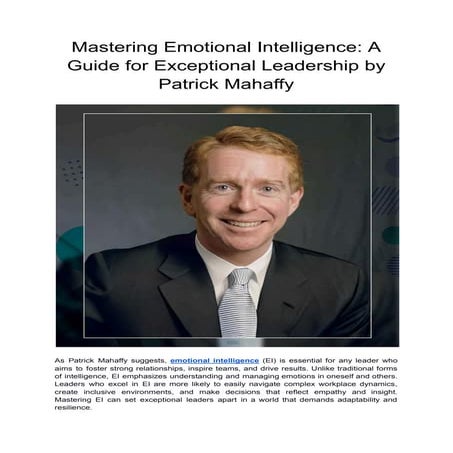 Mastering Emotional Intelligence_ A Guide for Exceptional Leadership by ...