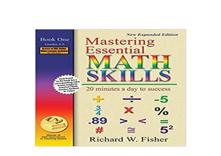 Five Ingredients For Mathematics Mastery Success In Your