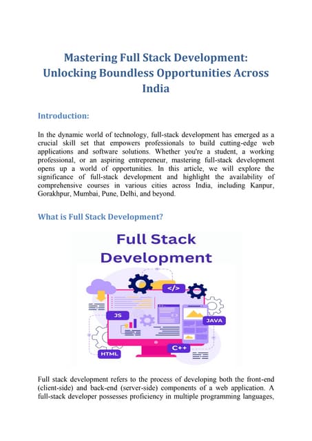 Unlocking the World of Full Stack Development.pdf Unlocking the World of Full Stack Development.pdf