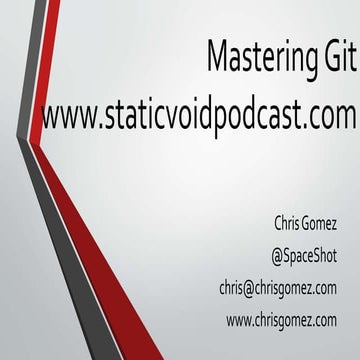 Mastering git | PPTX