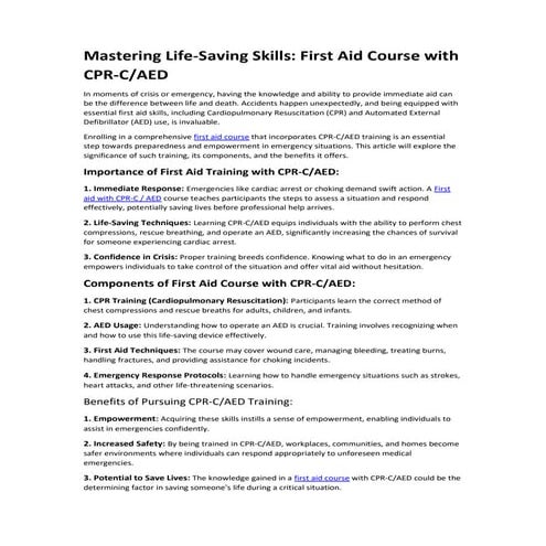 Mastering Life-Saving Skills First Aid Course with CPR C AED.pdf