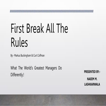 Mastering Management Insights from First Break All the Rules.pptx