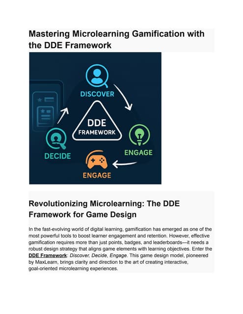Gamification Meets Microlearning Platform_ Understanding the DDE Framework.pdf