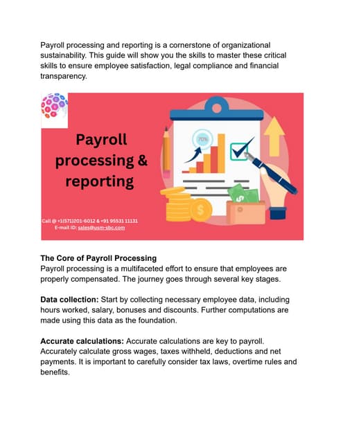 End-of-Year Payroll Checklist: Payroll Processing in Lagos | PPT