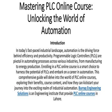 Mastering PLC Online Course.pptx