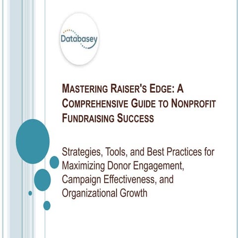 Mastering Gift Processing in The Raiser's Edge | PDF