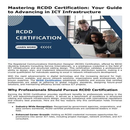 Mastering RCDD Certification_ Your Guide to Advancing in ICT Infrastructure.docx
