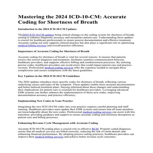 Mastering the 2024 ICD-10-CM Accurate Coding for Shortness of Breath.pdf