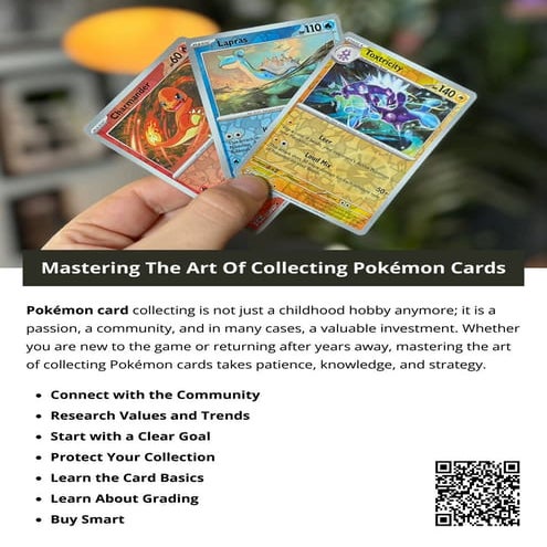 Mastering The Art Of Collecting Pokémon Cards | PDF