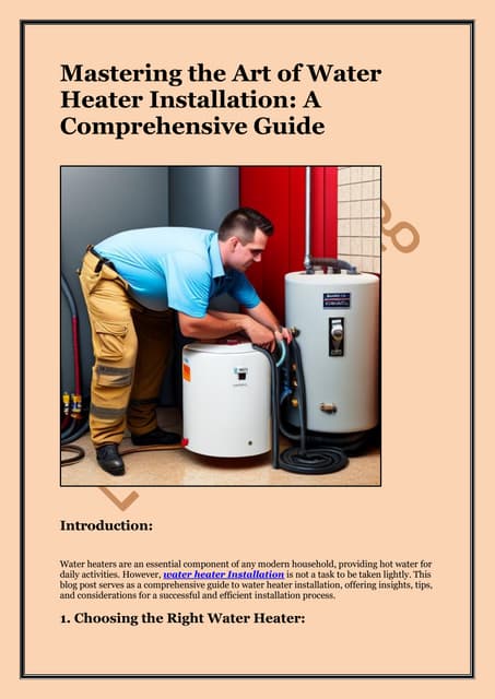 Plumbing Repair: Ensuring Your Home's Comfort and Safety | PPT
