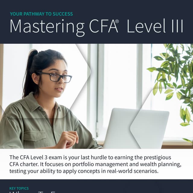 Mastering the CFA Level 3: Your Pathway to Success.pdf