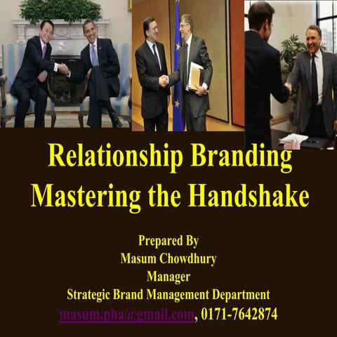 Mastering the handshake | PDF