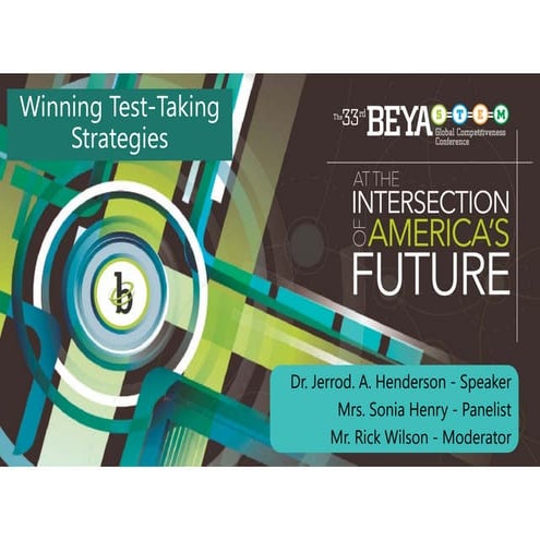 Mastering Winning Test Taking Strategies | PPT