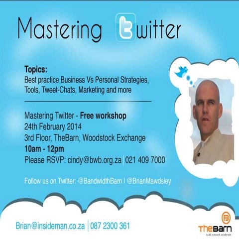 Mastering twitter | PPT