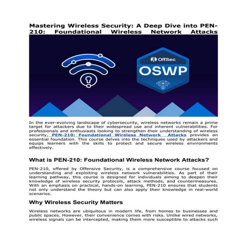 Mastering Wireless Security_ A Deep Dive into PEN-210_ Foundational Wireless Network Attacks.docx