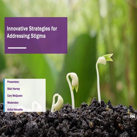 Innovative Strategies For Addressing Stigma Ppt