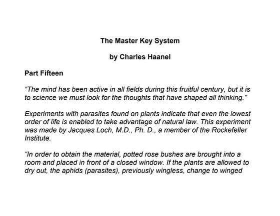 Master key system part 16 | DOC