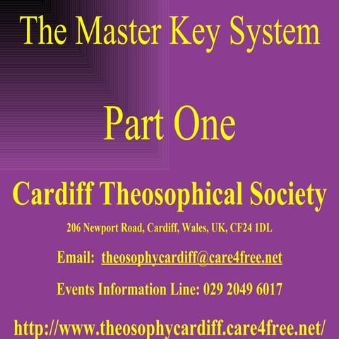 Master key system lesson 1 | PPT