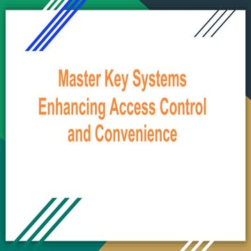 Master Key Systems | PPTX | Technology & Computing