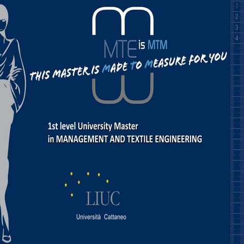 Master management and textile engineering placement facts | PPT