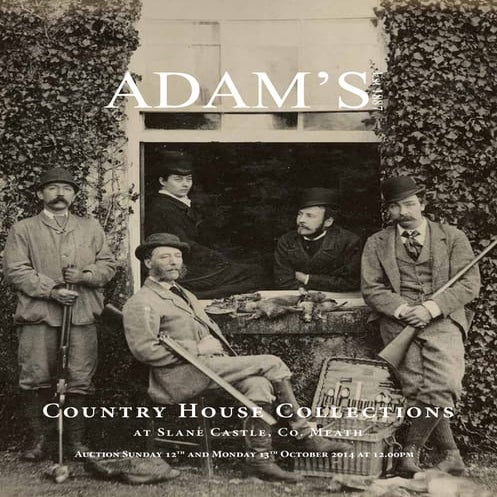 Adam's Country House Collections at Slane Castle 12th October 2014 ...