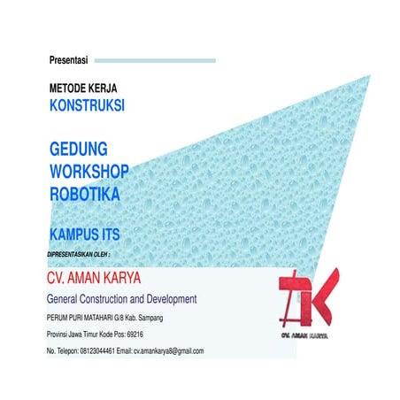 master metode kerja_GEDUNG WORKSHOP ROBOTIKA.pdf