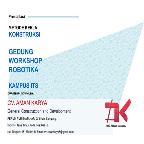 master metode kerja_GEDUNG WORKSHOP ROBOTIKA_02.ppt