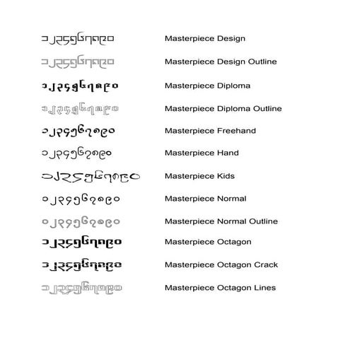 Masterpiece | PDF