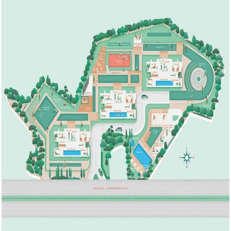 Flats in Kavesar - Godrej Exquisite Master Plan | PDF