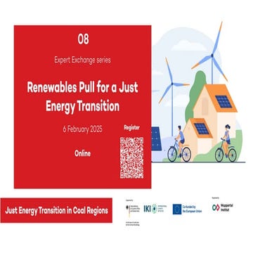 Expert Exchange: Renewables Pull for a Just Energy Transition | PPTX