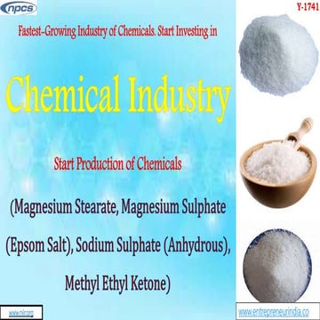 Fastest-Growing Industry of Chemicals. Start Investing in Chemical ...
