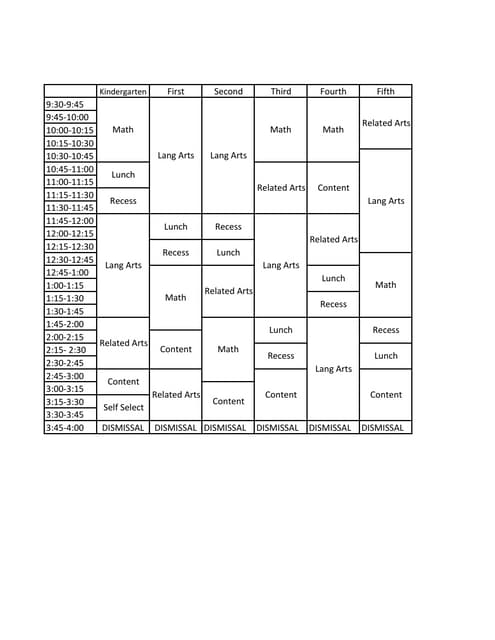 Mc kenna schedule 16 17 | PDF