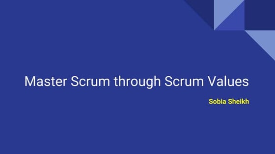 Scrum & UX - Barcelona Scrum Meetup | PPT