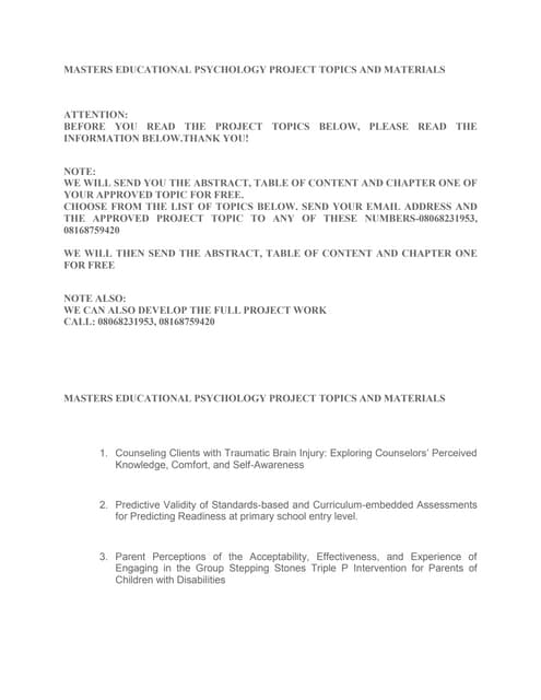 LIBRARY AND INFORMATION SCIENCE RESEARCH TOPICS.docx | Email | Internet