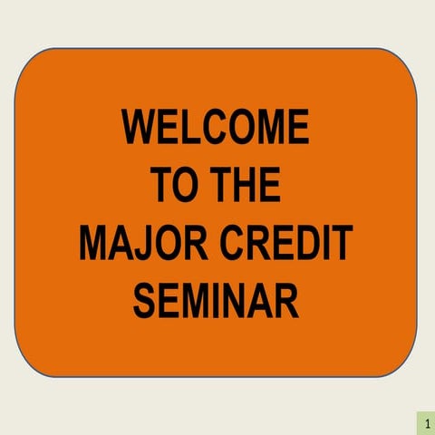 Master seminar | PPTX