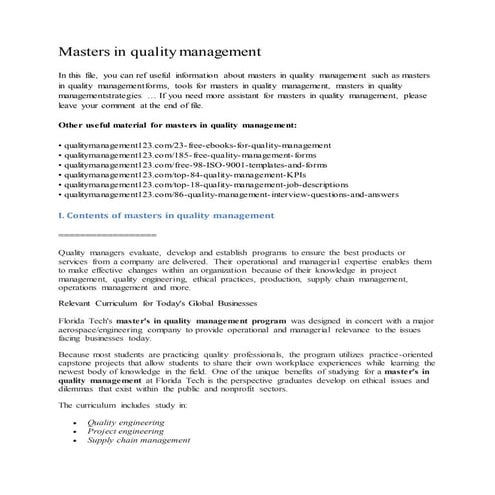 Quality management in the imaging sciences | DOCX