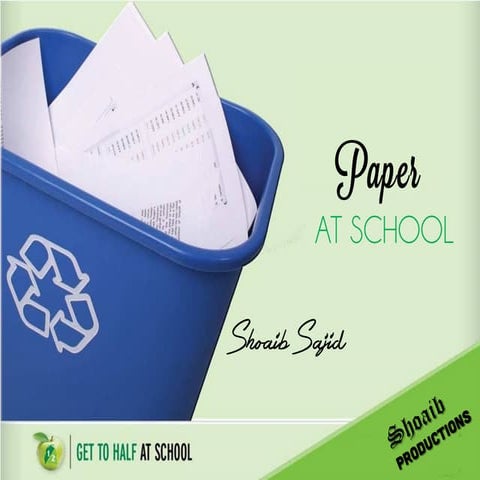 Paper At School | PDF | Homework and Study | Education