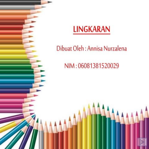 Power point materi lingkaran | PPTX