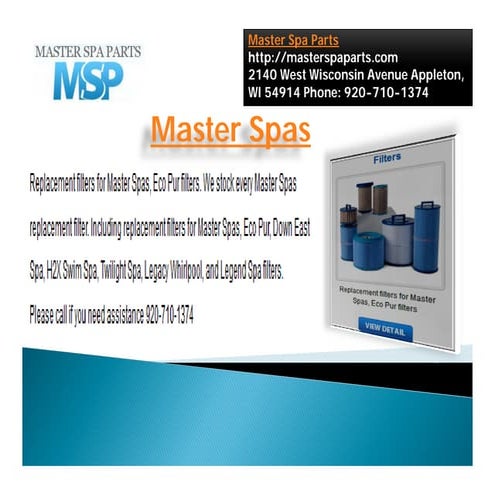 Master spas | PDF