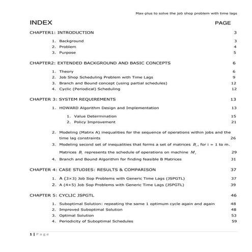 Master thesis report | PDF