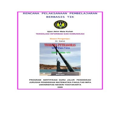 Master tugas tik ppg mulyati | PDF